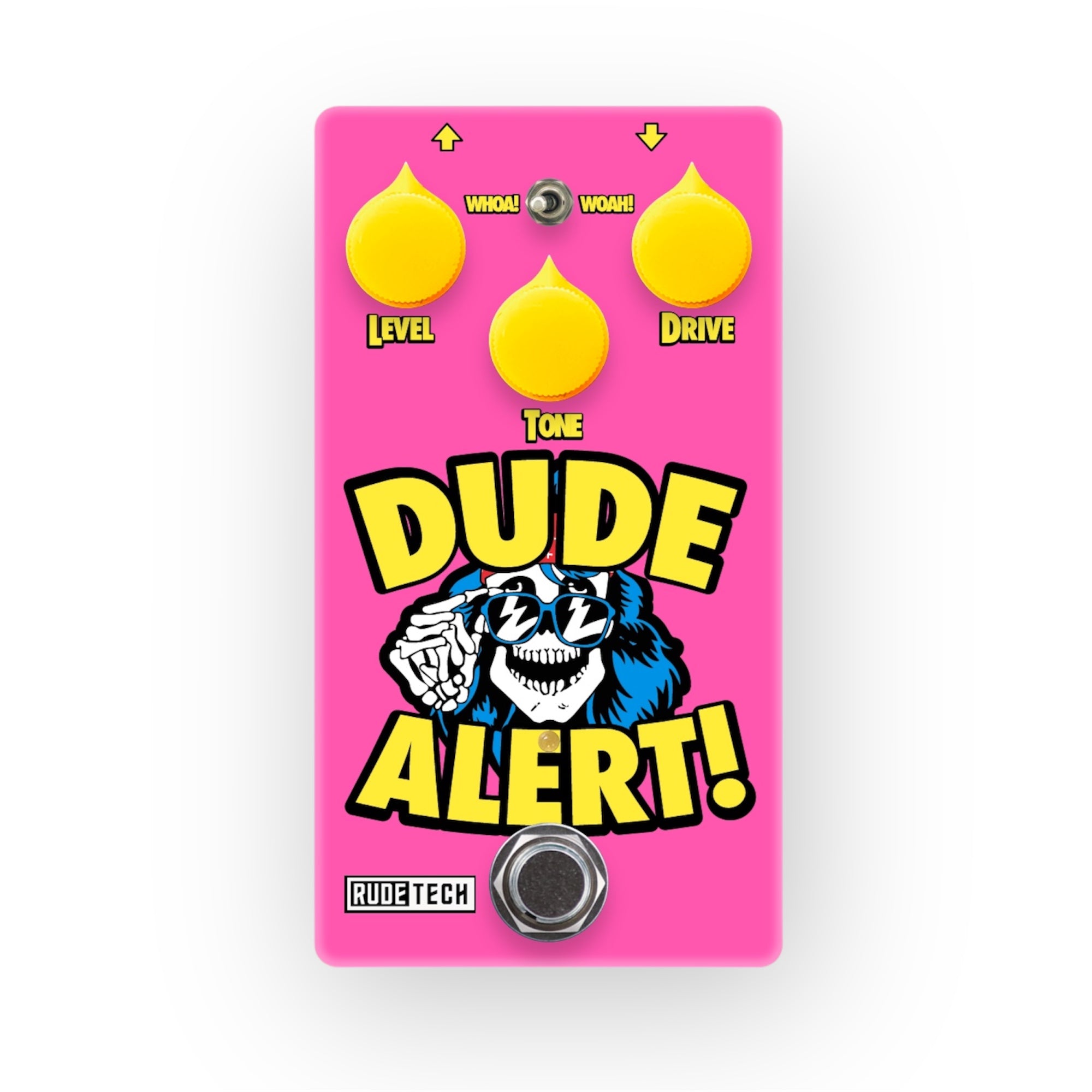 Dude Alert! Overdrive – RUDE TECH Guitar Effects